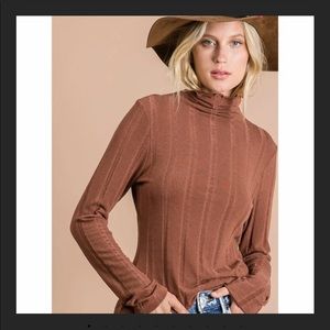 BUCKETLIST | Sweaters | Stylish Ribbed Mock Turtleneck | Poshmark